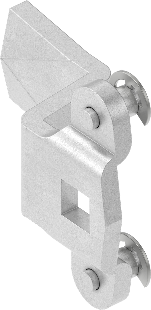 3-point cam, Steel zinc-plated; 1107-U129 Offset h = 20 mm